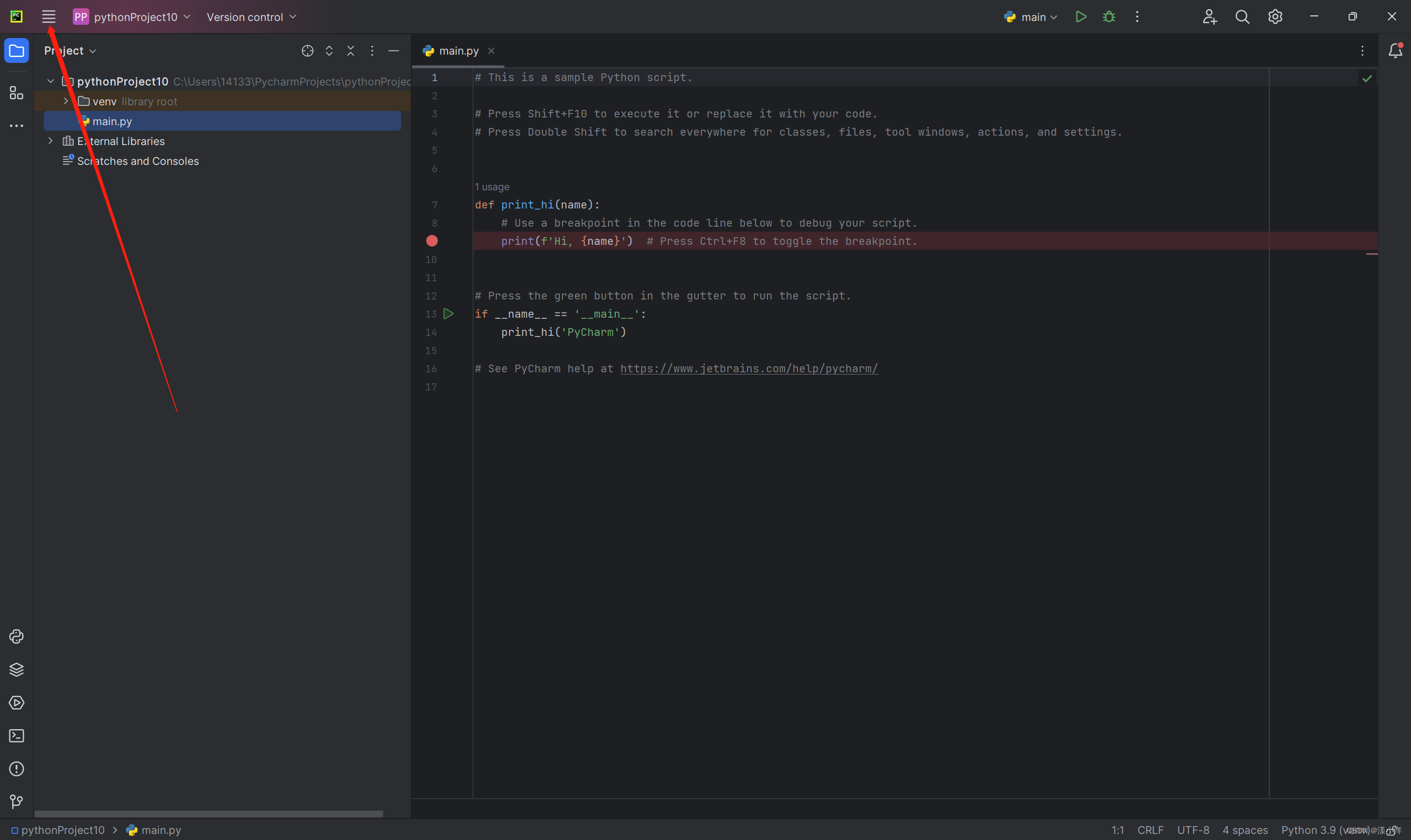 Windows安装PyCharm及设置中文_config or installation directory-CSDN博客