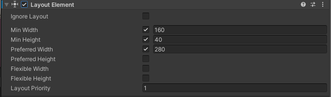 Unity所有ugui组件的基础——layout Elementunity Layout Element Csdn博客