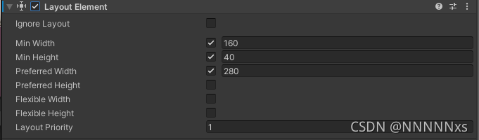 Unity所有ugui组件的基础——layout Elementunity Layout Element Csdn博客