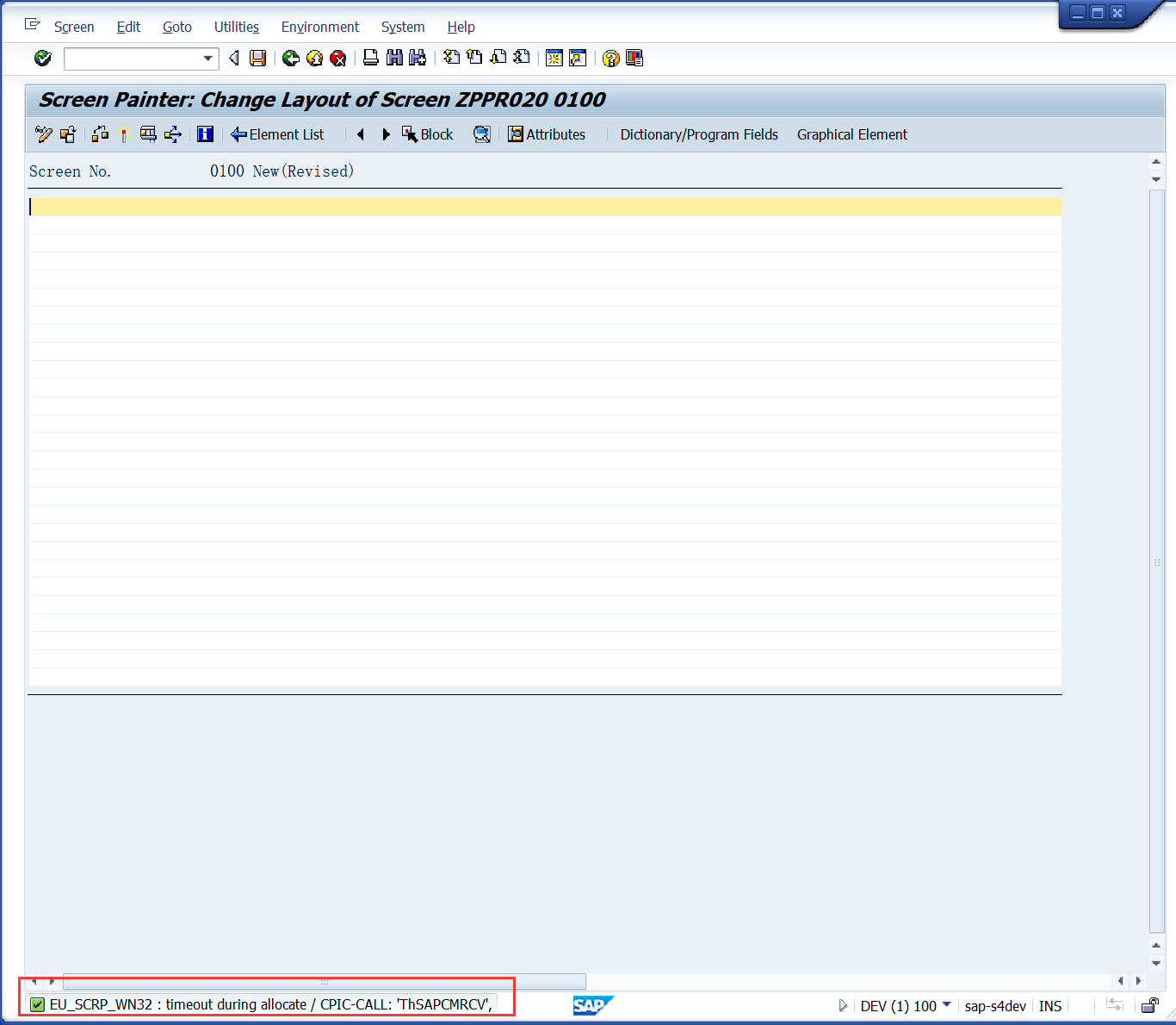 SE51不能打开编辑屏幕窗口或SM59 EU_SCRP_WN32 测试失败_51se-CSDN博客