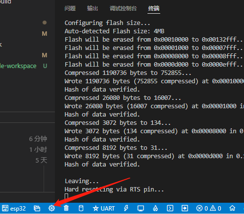 ESP32 IDF LVGL8.0 flash 外部字库显示 中文显示_lvgl 外部flash-CSDN博客
