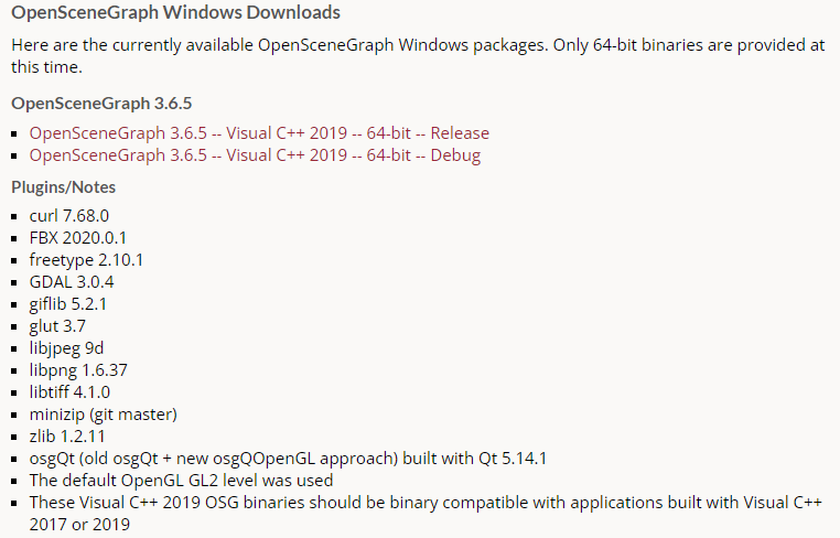 osg开发配置与第一个osg程序-CSDN博客