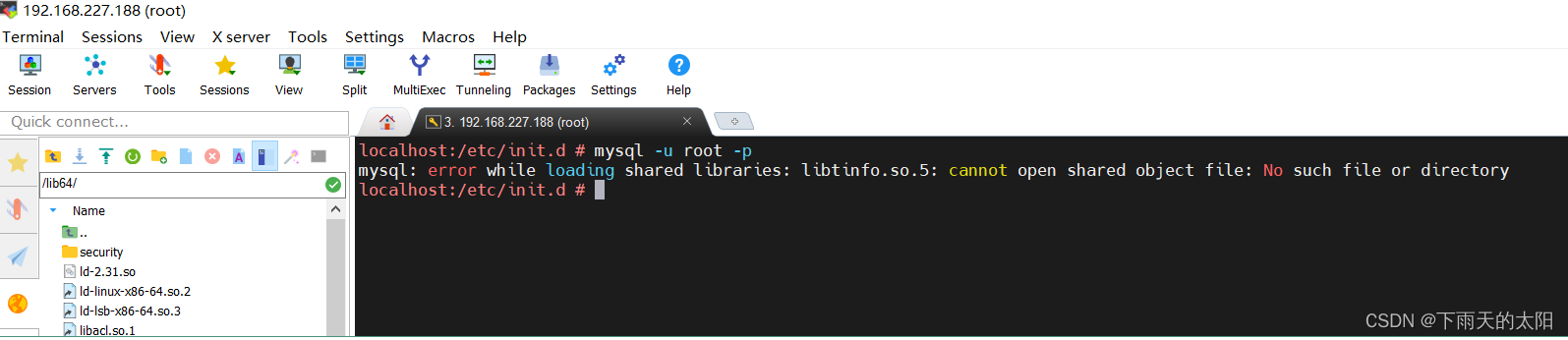SuSE Enterprise linux安装mysql笔记_suse安装mysql-CSDN博客