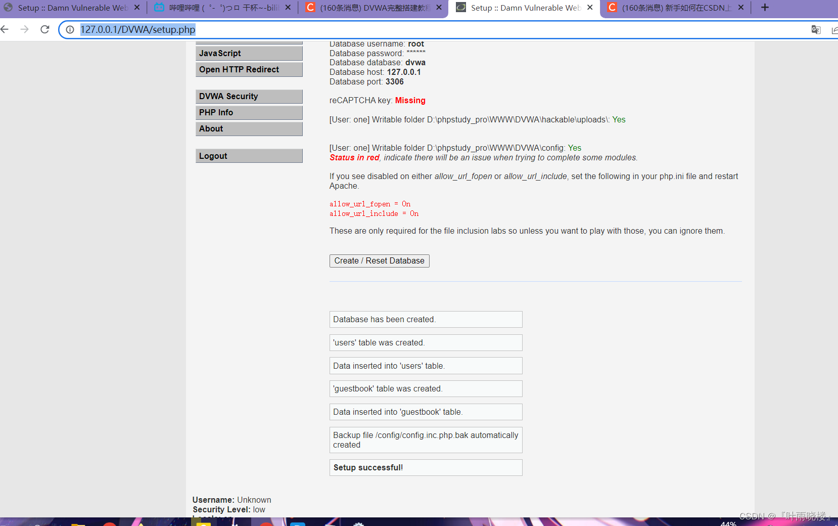 Could not connect to the database service. Please check the config file. Database Error #2054 ...