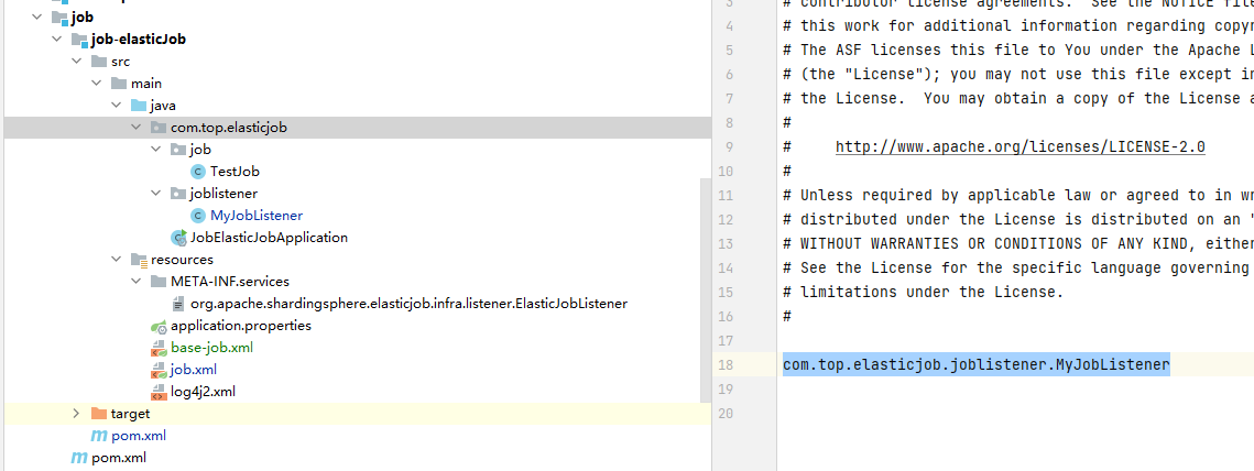 ShardingSphere-ElasticJob踩的坑 截至3.0.1版本_unable to find property 'jobclass' on class: org.a-CSDN博客