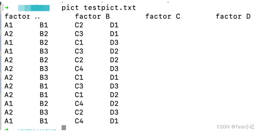 PICT测试用例设计工具的介绍和使用_pict工具-CSDN博客