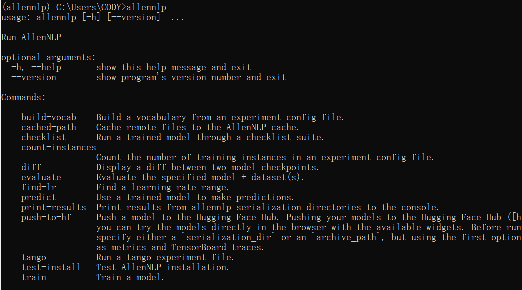 Conda 下 安装 Allennlp_allennlp安装-CSDN博客