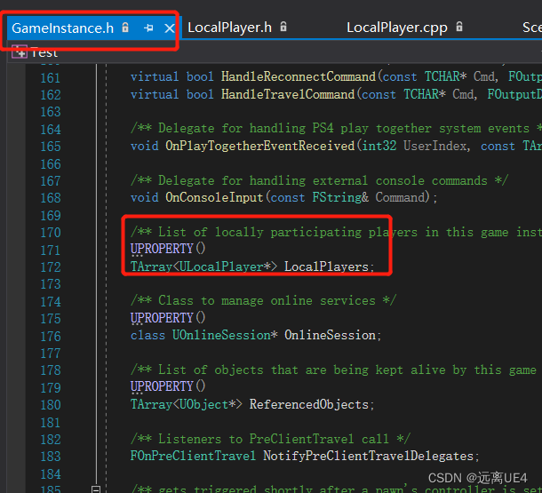 UE4 LocalPlayer 底层学习_ulocalplayer-CSDN博客