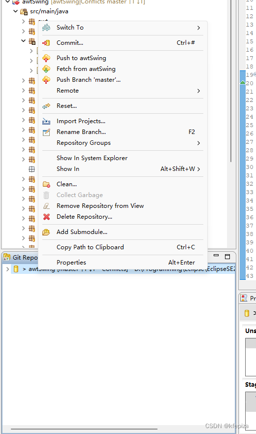 在Eclipse使用Git_eclipse 中显示git-CSDN博客
