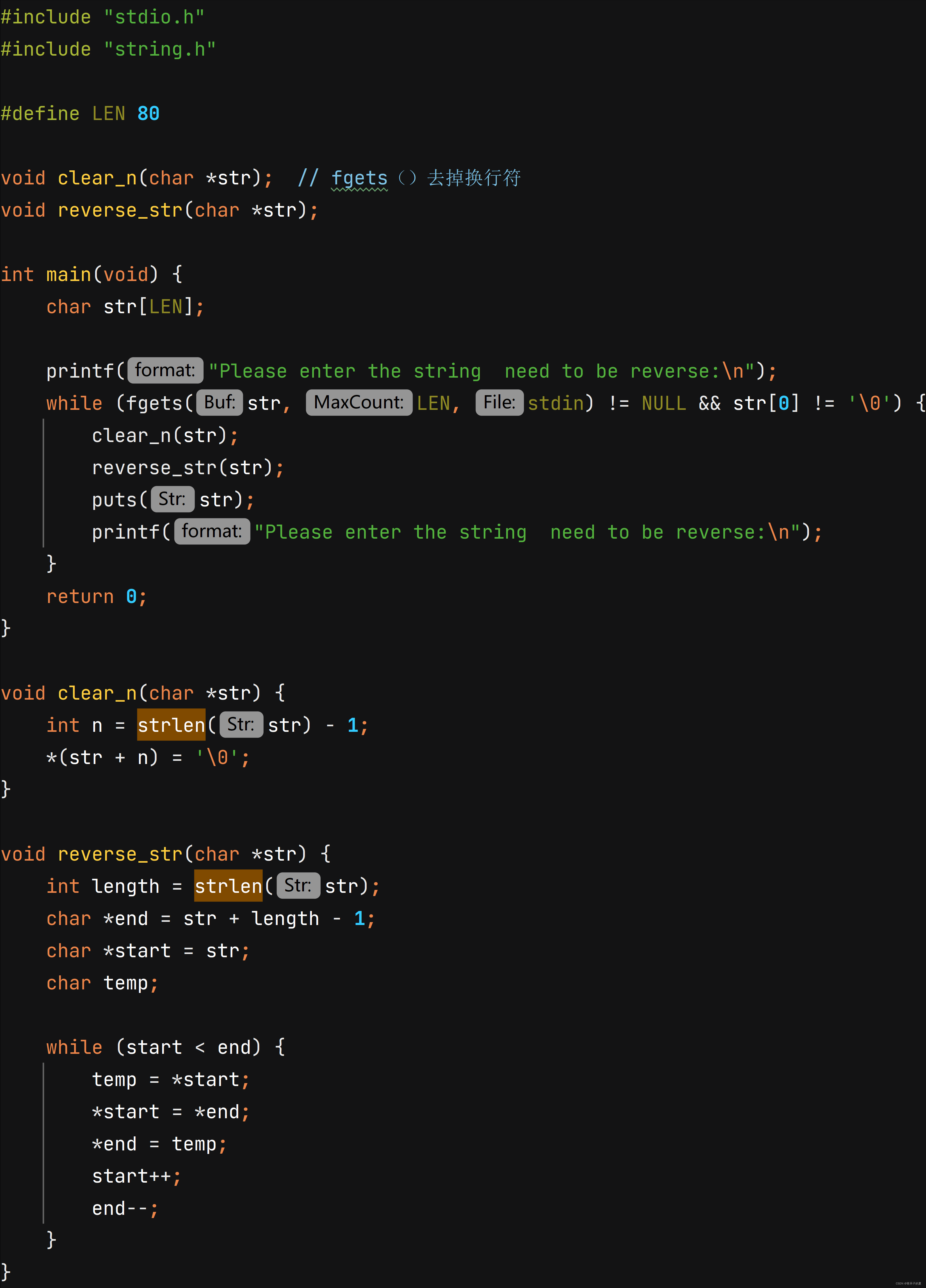 C Primer Plus 编程练习11.9_clang-tidy: narrowing conversion from 'int' to sig-CSDN博客