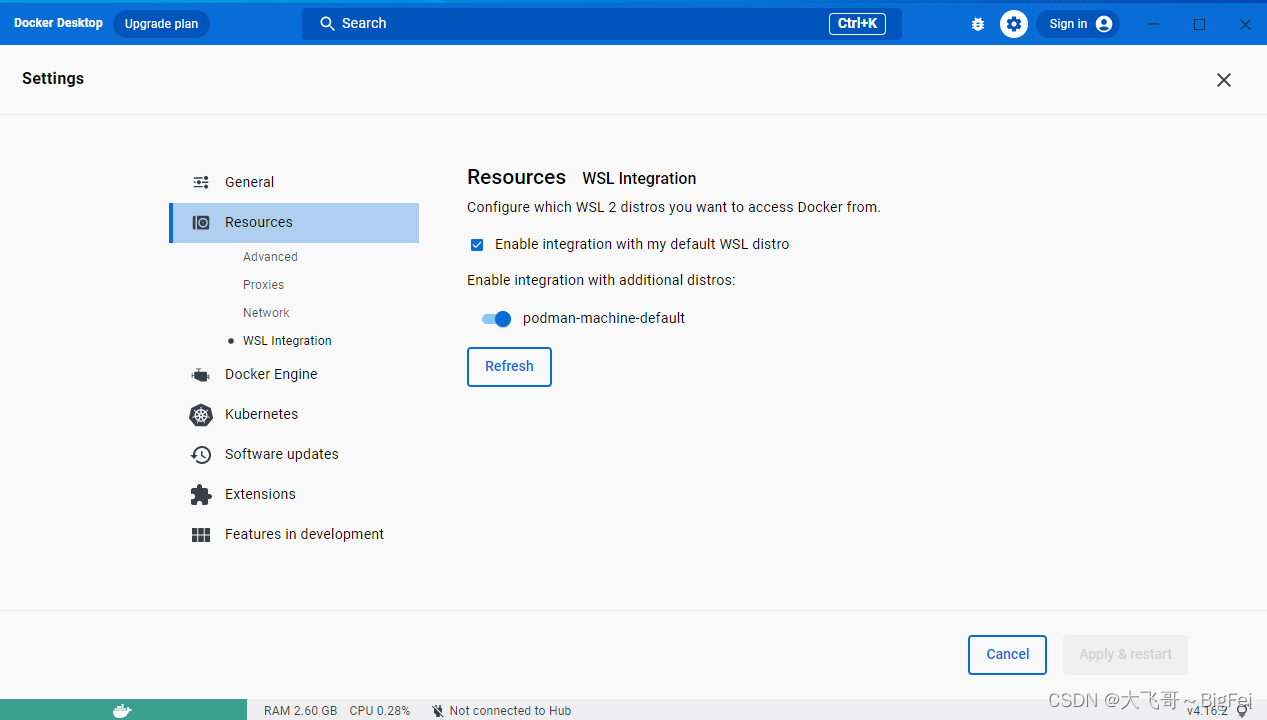 windows10专业版64位安装docker和podman遇到的坑_podman machine init失败-CSDN博客