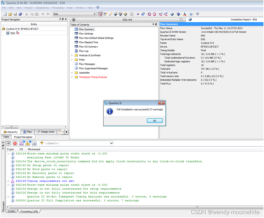VHDL7：VHDL保存位向量的寄存器并仿真_vhdl 代码保持-CSDN博客