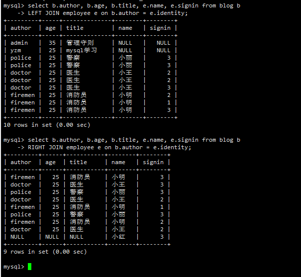 Mysql之复杂查询 Csdn博客 