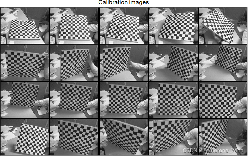 Matlab工具箱实现张正友相机标定分别使用蔡氏与张正友标定法完成标定并与matlab工具箱及外参实测结果对照。结 Csdn博客
