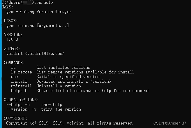 windows安装golang多版本管理工具gvm/g_window安装 gvm-CSDN博客