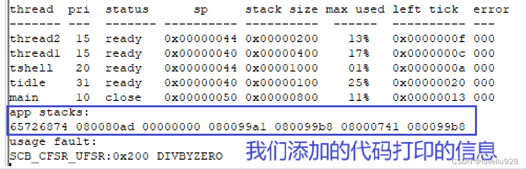 基于rtthread了解C语言函数调用栈_rtthread栈回溯-CSDN博客