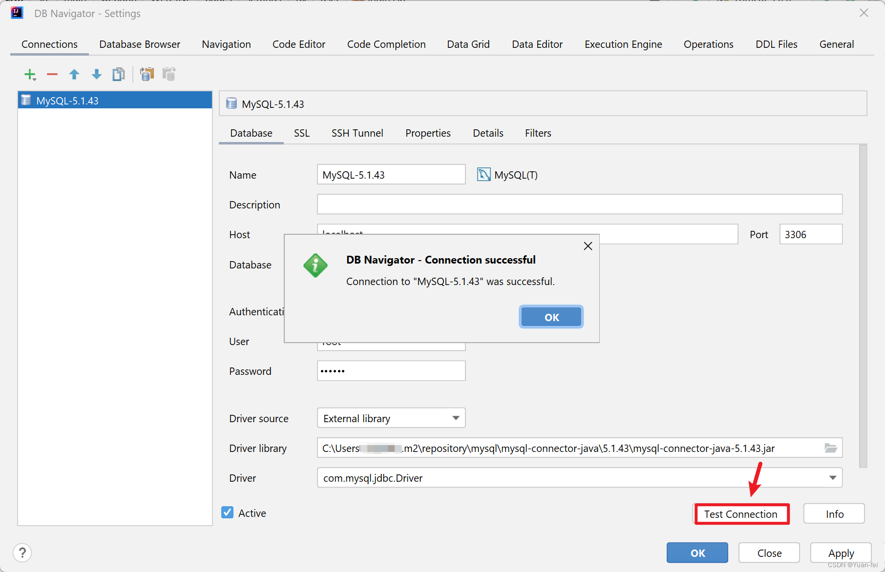 idea 社区版连接mysql数据库教程，Cannot connect to “MySQL-5.1.43“. CLIENT_PLUGIN_AUTH is required_idea社区版能连接 ...