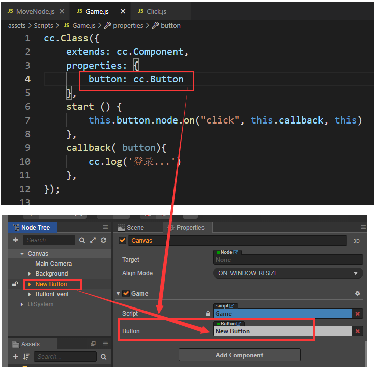cocos入门7：cocos creator 中的ui系统_cocosui-CSDN博客
