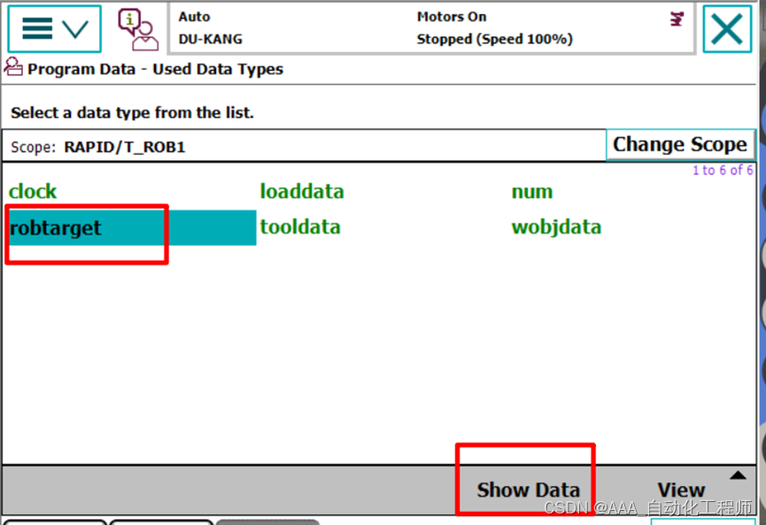 ABB机器人在RobotStudio中实现带参子程序的调用方法示例_abb带参数的子程序-CSDN博客