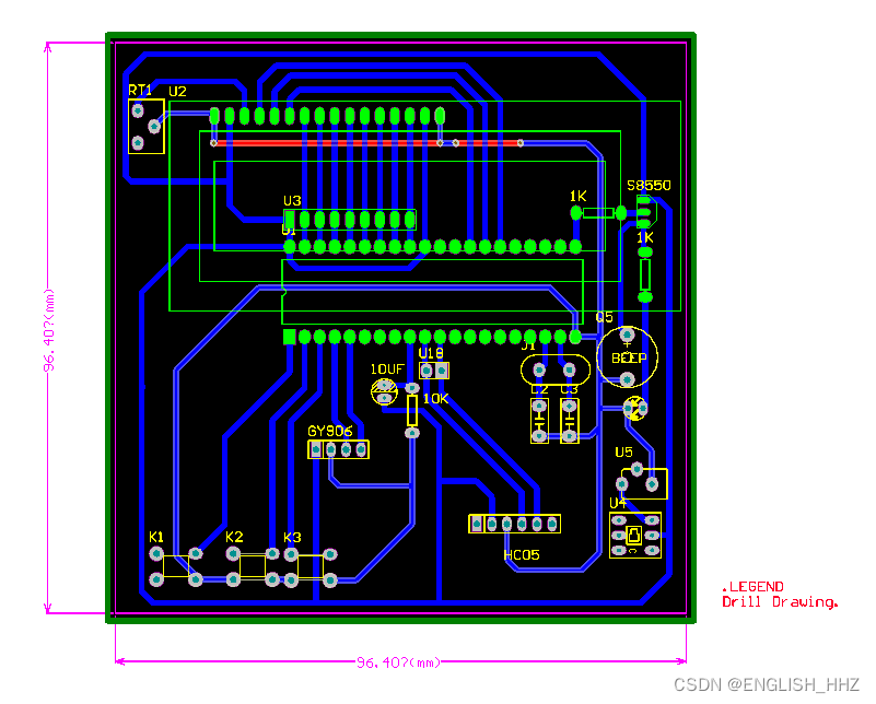 165、基于51单片机无线蓝牙红外测温GY906（MLX90614）非接触红外测温系统设计(程序+原理图+PCB源文件+原理图文字讲解+参考 ...