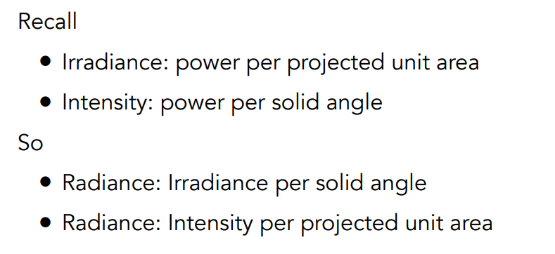 计算机图形学GAMES101（十四）光线追踪（辐射度量学、渲染方程与全局光照）_games101 radiometry-CSDN博客