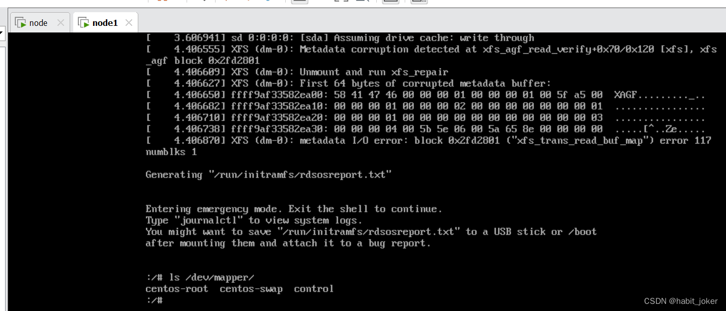 VMware Workstation不可恢复错误------Linux操作系统文件损坏_vmware workstation 不可恢复错误: (vmx) exception 0xc0000 ...