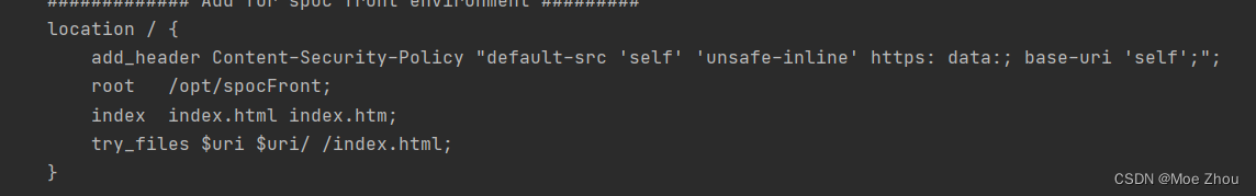 Nginx Content-Security-Policy csp问题_nginx配置csp-CSDN博客