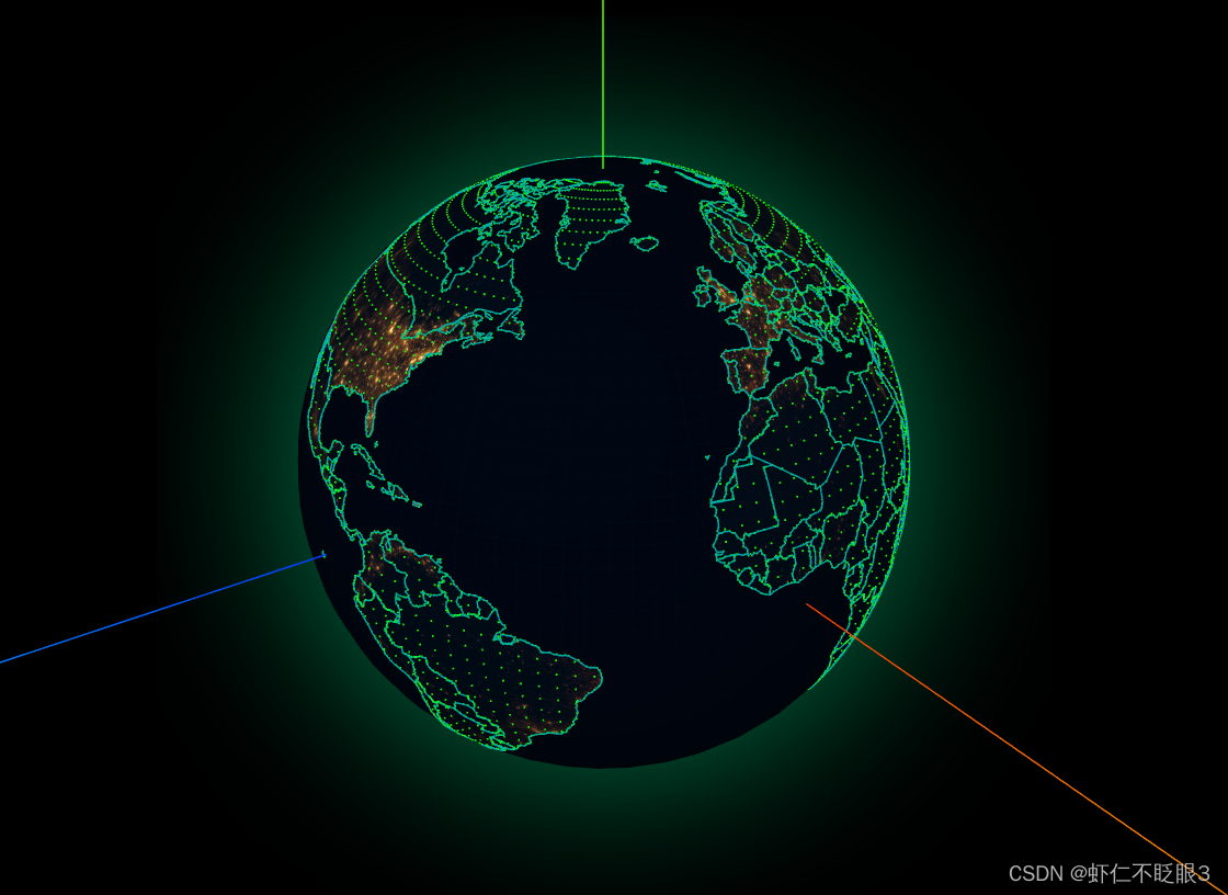 Threejs实现3d地球记录（2）_three.js中mapgroup-CSDN博客