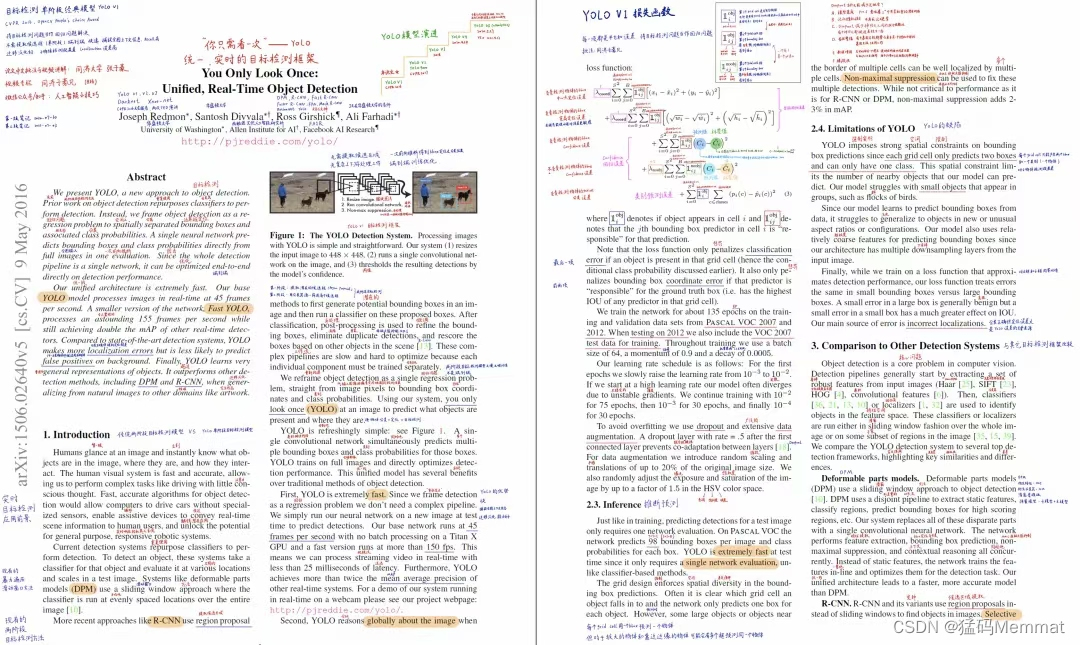 Yolo：you only look once-CSDN博客