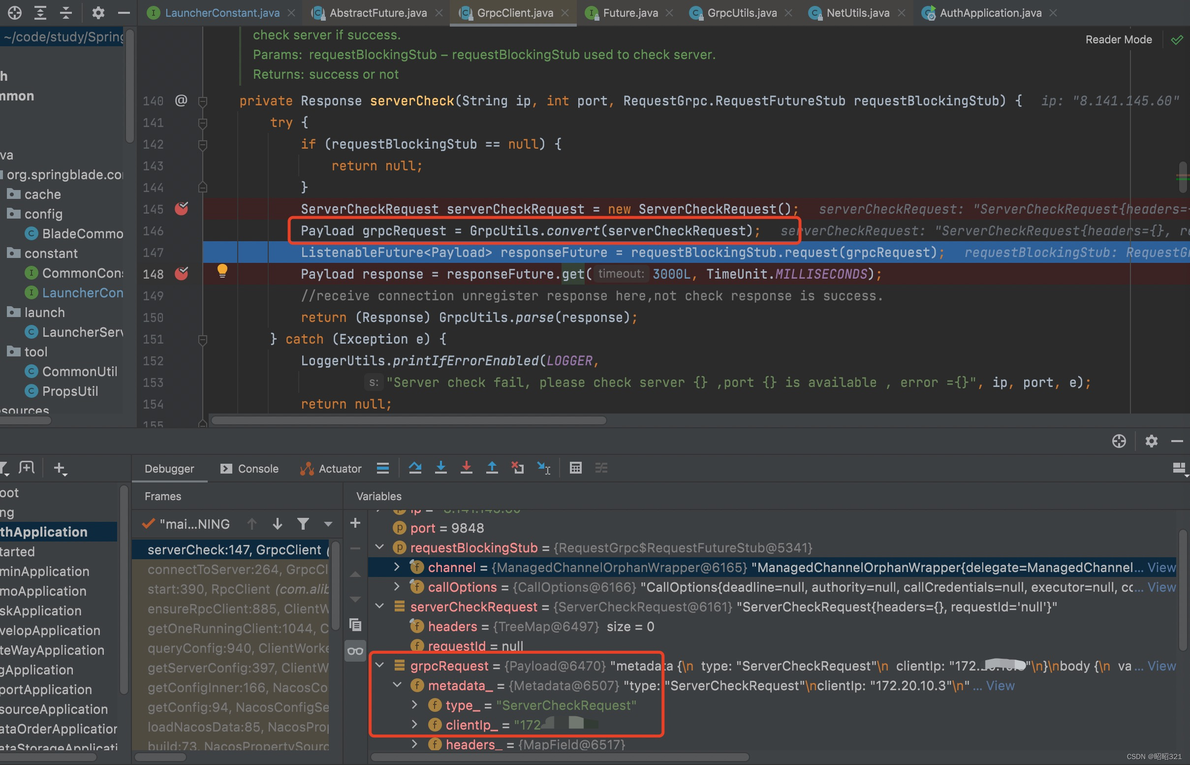 【最佳】Server check fail, please check server x.x.x.x ,port 9848 is available , error ={}_server ...