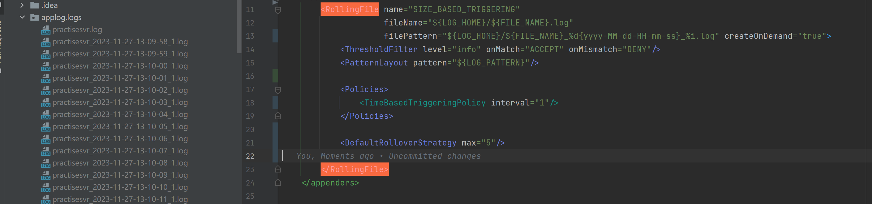 Log4j2的RollingFileAppender详解-CSDN博客