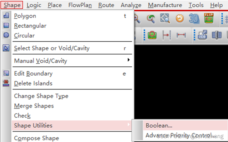 Allegro高级功能2【Shape Utilities功能—丝印反白】_ad 丝印 反白-CSDN博客