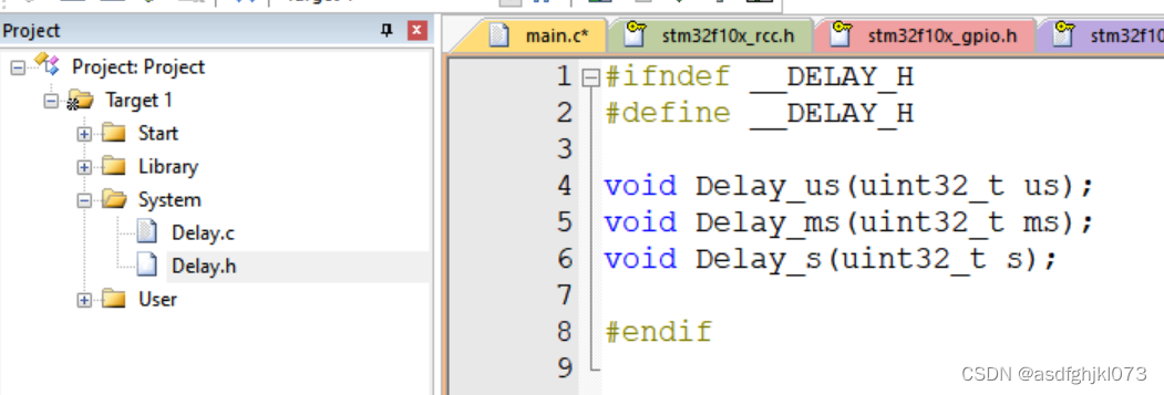 延时函数Delay_delay.h-CSDN博客