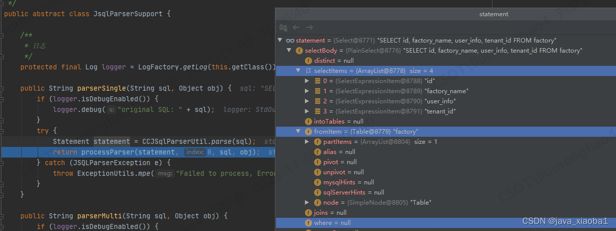 MybatisPlus源码解析4：租户拦截器_mybatisplusinterceptor-CSDN博客