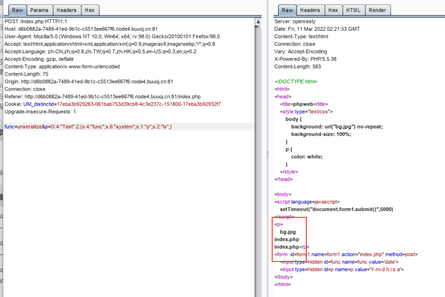 BUU-[网鼎杯 2020 朱雀组]phpweb_func=date&p=y-m-d+h%3ai%3as+a-CSDN博客