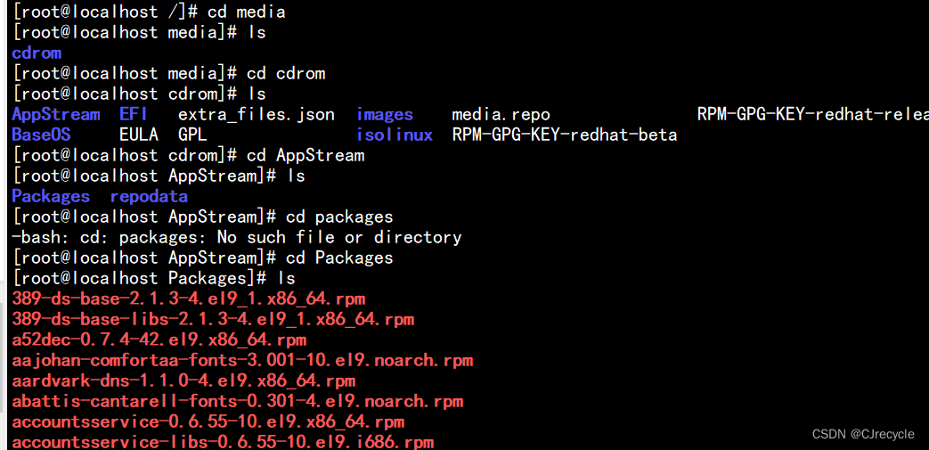 RHCSA第四次作业_(1)通过rpm软件包安装gcc或python; (2)通过tar软件包安装vsftpd; (3)通-CSDN博客
