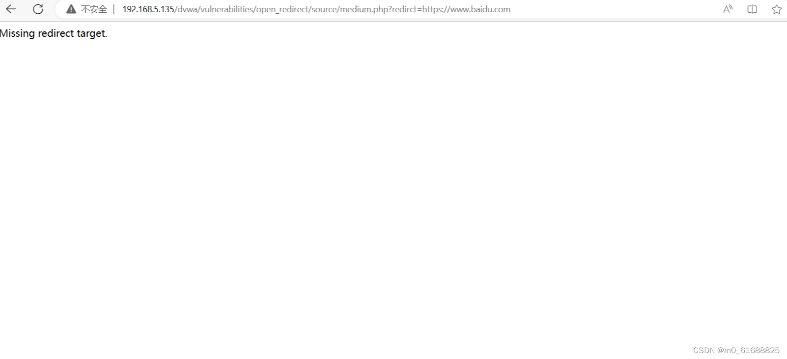 DVWA open http redirect_vdnwreq-CSDN博客