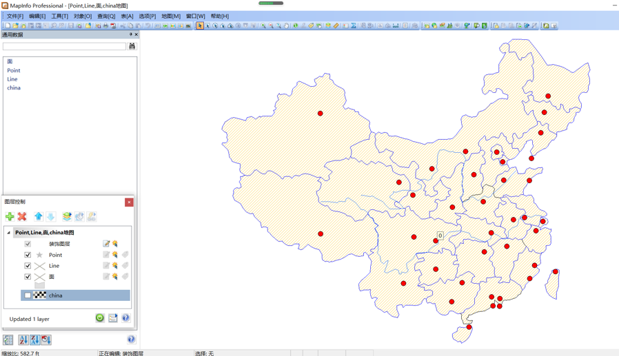 MapInfo数据表的基本操作与使用_mapinfo 根据表创建折功能使用-CSDN博客