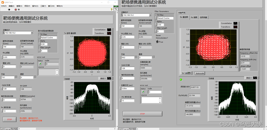 【USRP】调制解调系列5：16QAM、32QAM、64QAM、256QAM、1024QAM、基于labview的实现_qam阶数选择-CSDN博客