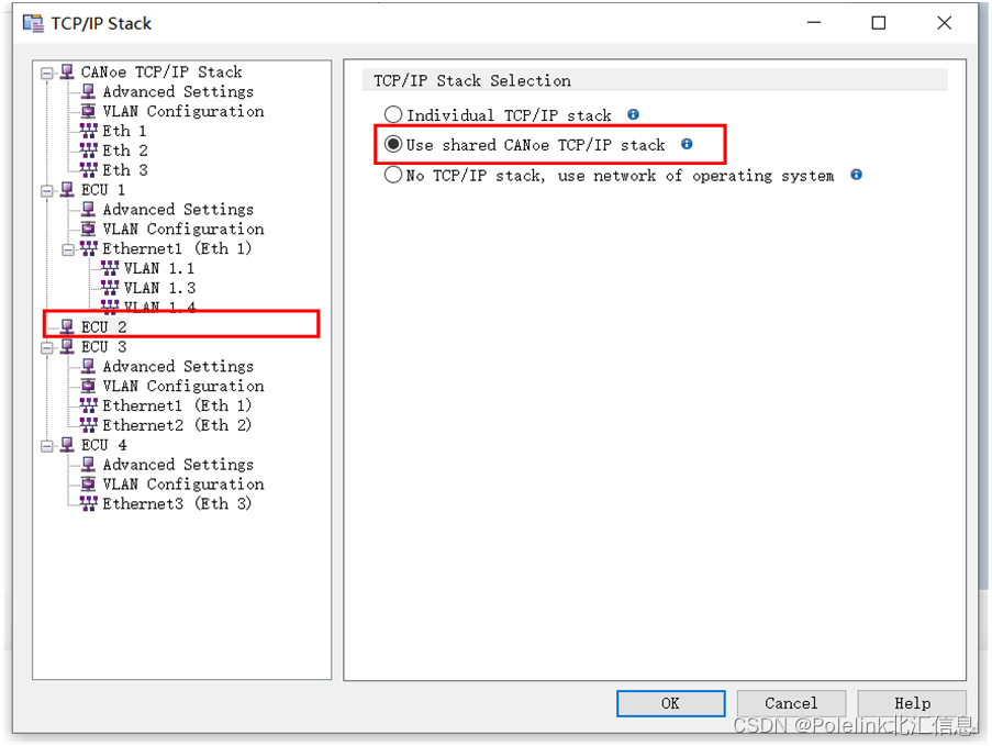 一文学会手动配置CANoe VLAN：硬件侧VLAN配置 | 软件侧VLAN配置 | 为仿真节点配置独立VLAN | 为仿真节点配置共用VLAN_canoe配置-CSDN博客