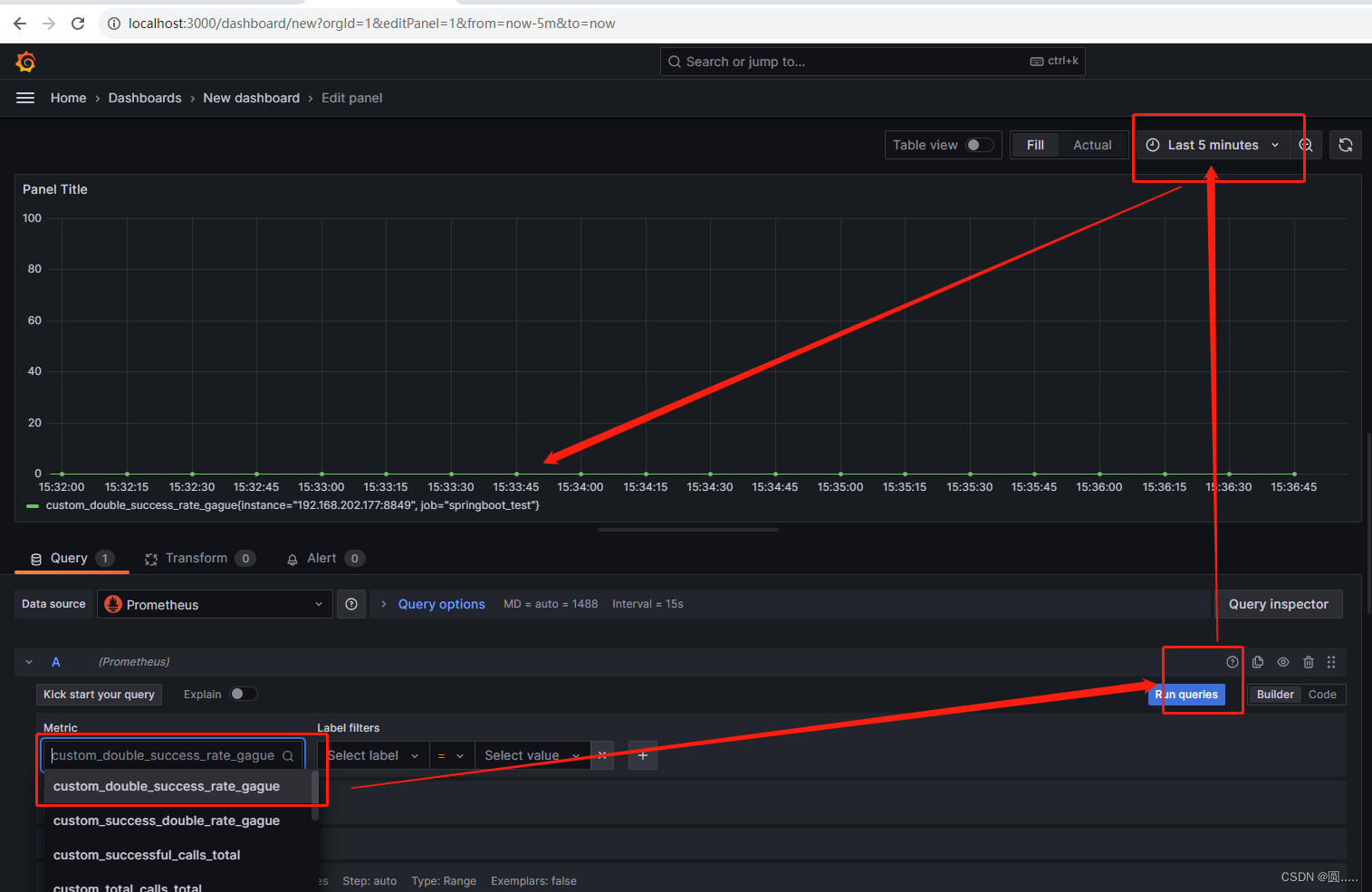 【Demo】Windows环境使用Docker搭建Prometheus和Grafana采集本地SpringBoot应用提供的自定义指标_prometheus docker windows-CSDN博客