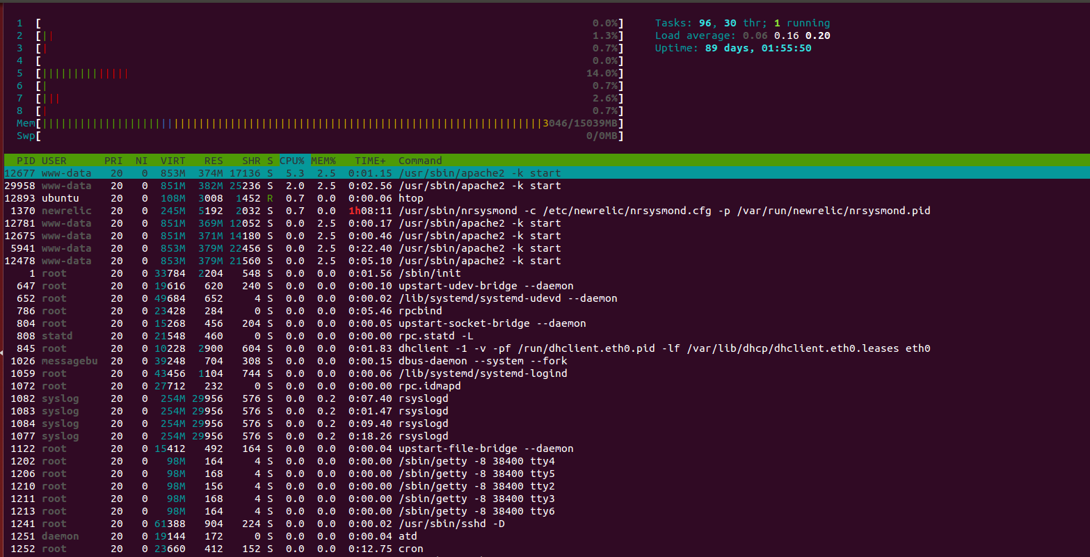 htop安装及使用-CSDN博客