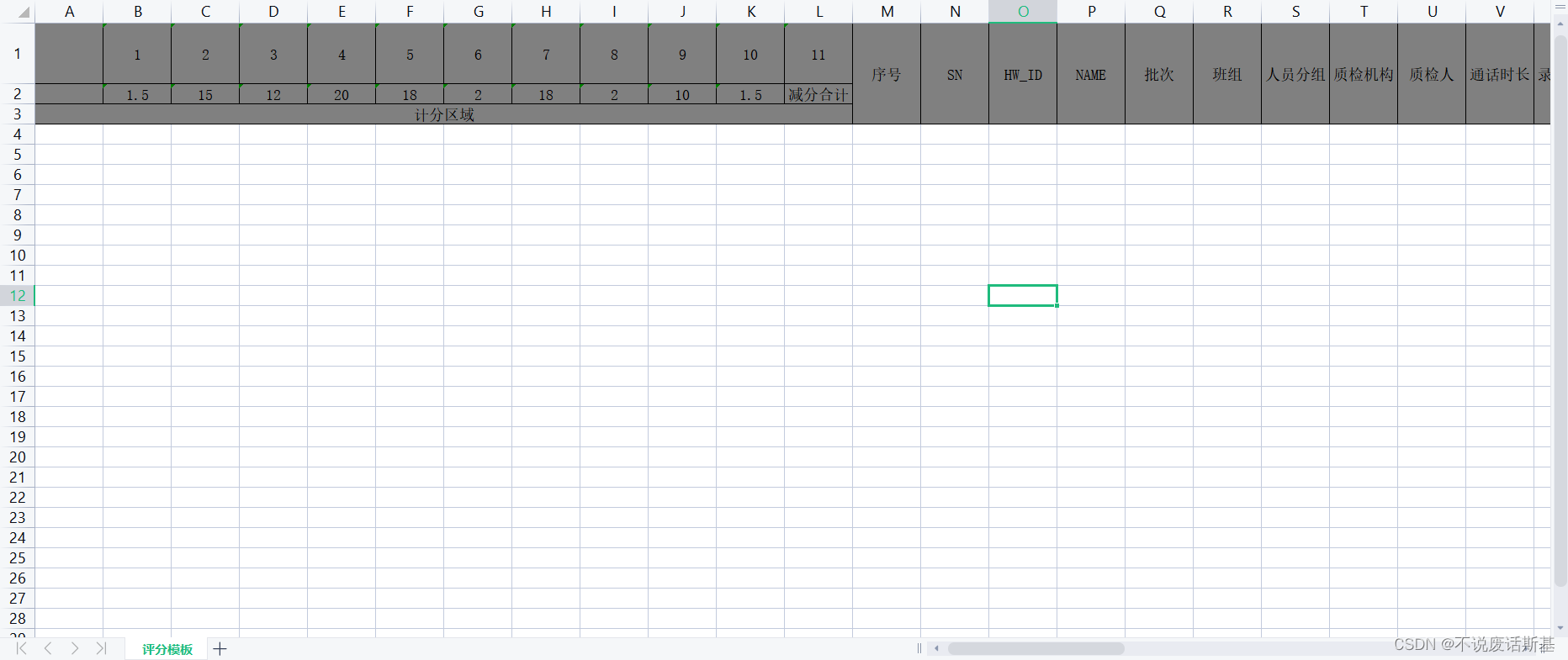 Xssfworkbook制定复杂excel表头、解决格式失效问题 Csdn博客