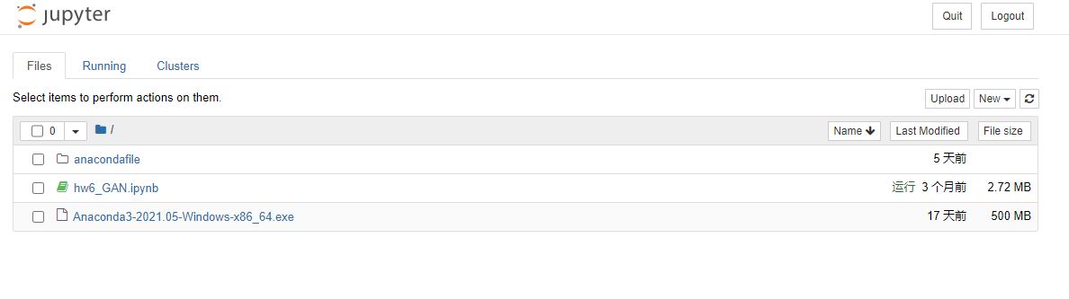 使用jupyter Notebook打开ipynb文件使用notebook打开我们的工程文件中的tutorialipynb文件首先打开