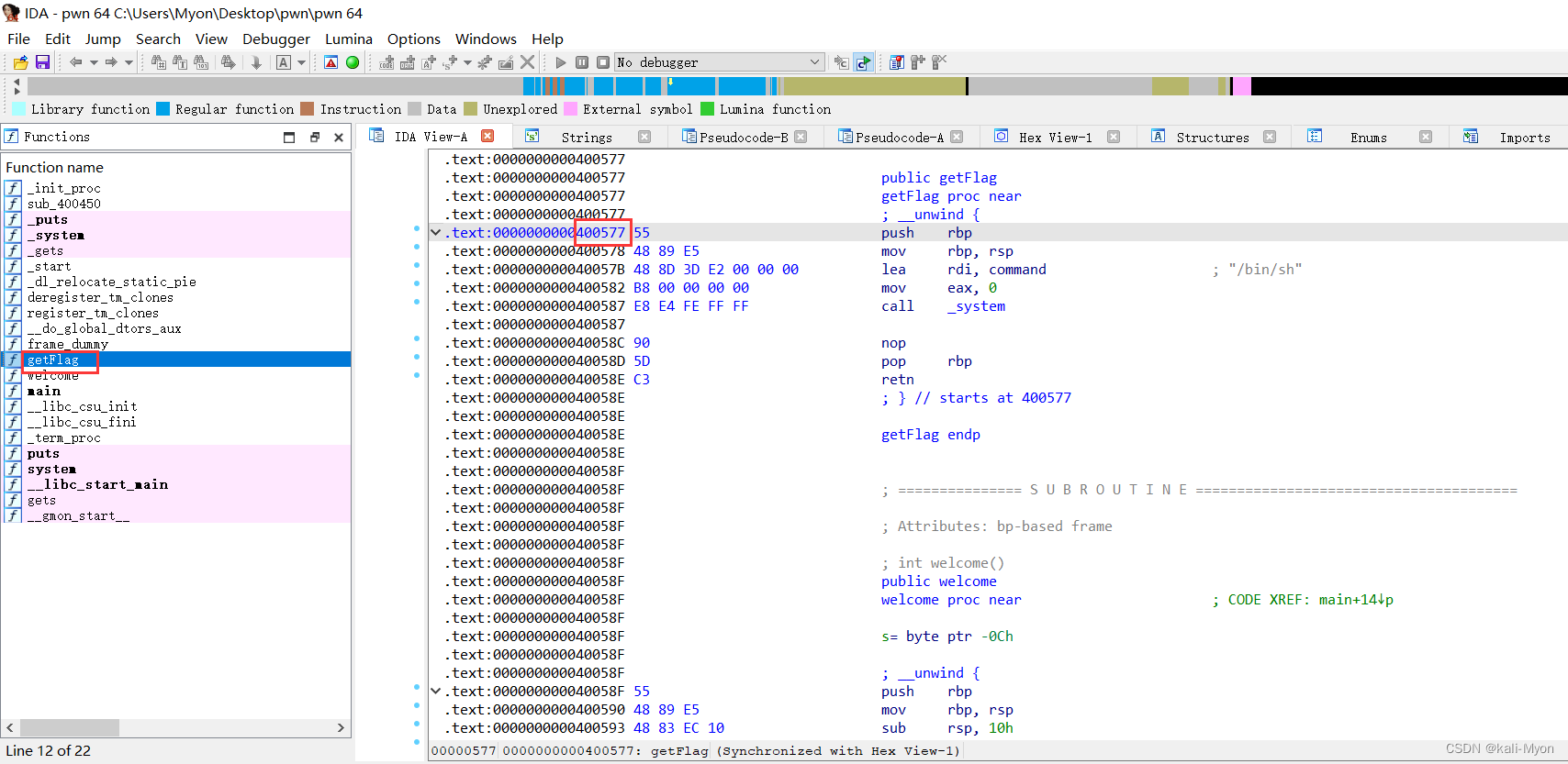 pwn06（关于64位程序堆栈平衡的处理）-CSDN博客