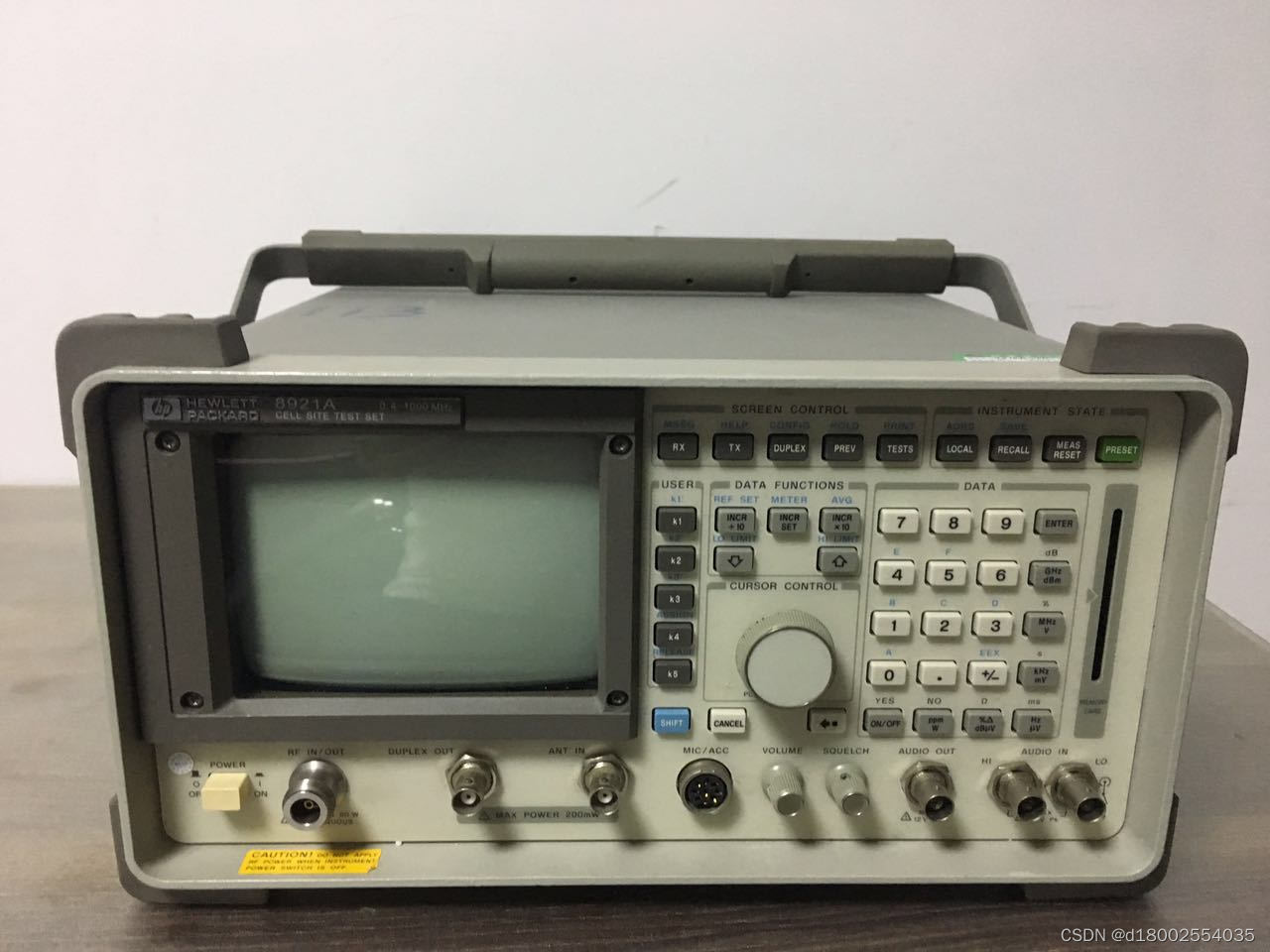 惠普HP 8921A无线综合测试仪-CSDN博客