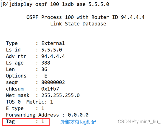 OSPF—— LSA类别1、2、3、4、5类详解_1类lsa和2类lsa区别-CSDN博客