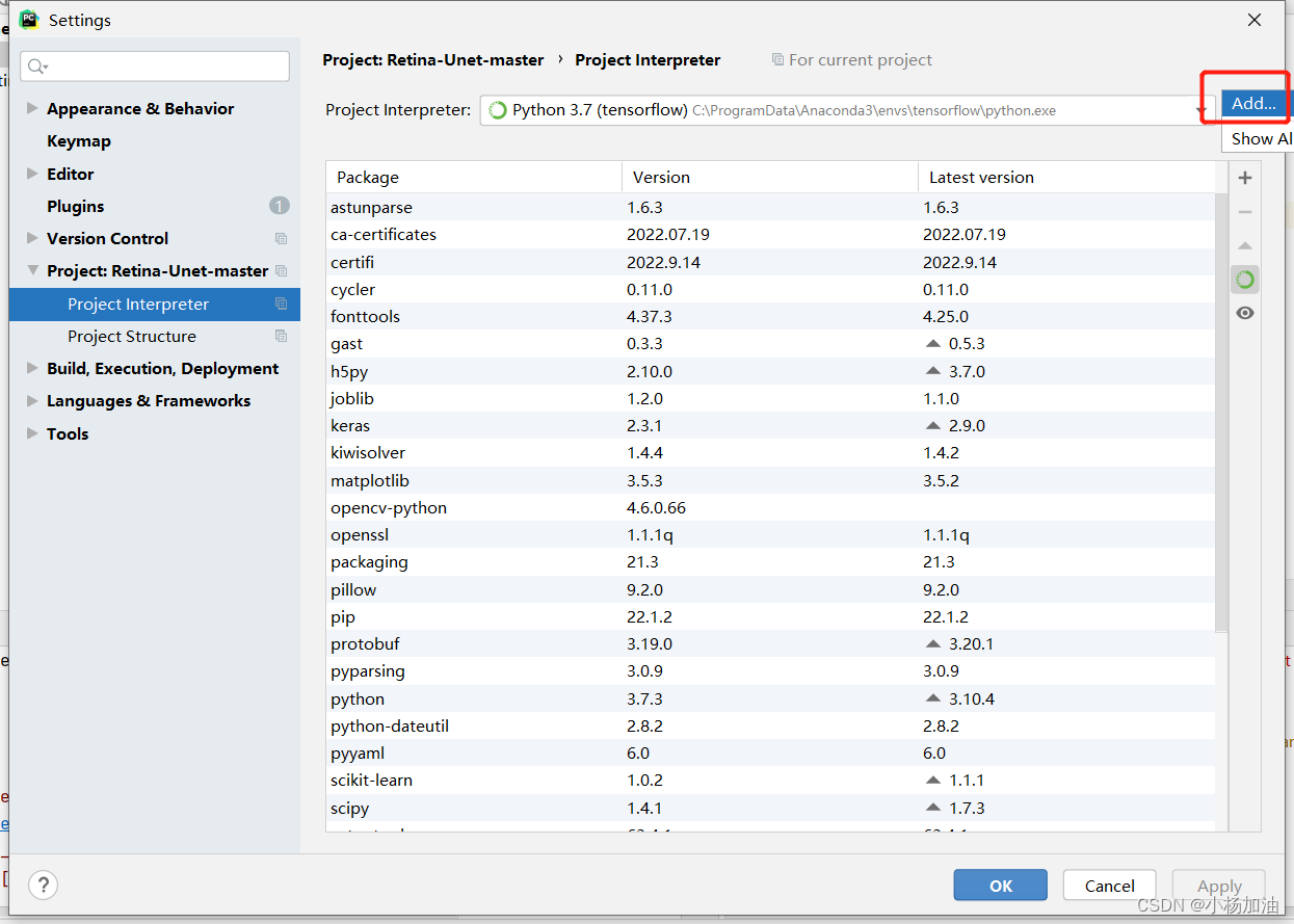 在Python3.7.3下安装并配置tensorflow2.2.0和keras2.3.1（吐血总结）_tensorflow 2.2.0 + keras 2.3.1 on python 3.7 ...