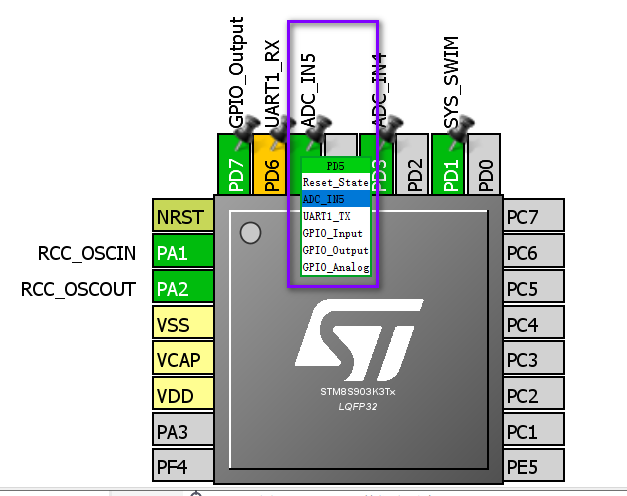 STM8S系列基于STVD开发ADC采样示例-CSDN博客