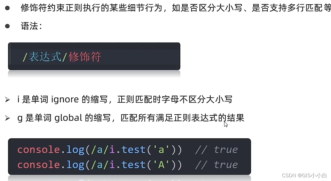 Javascript中的正则表达式 Csdn博客